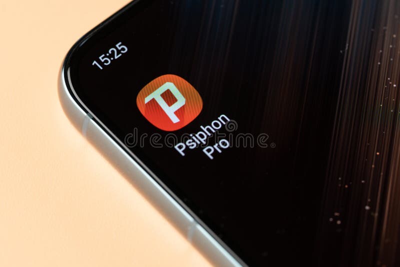 Psiphon Pro VPN App for Android Editorial Stock Photo - Image of ...