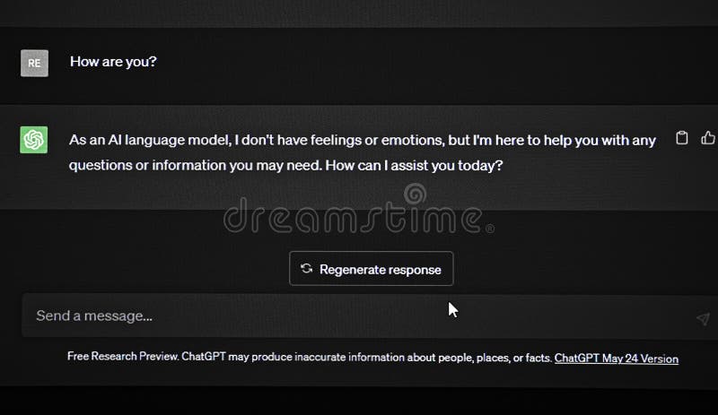 Ask Any Question and Get an Answer from ChatGPT. Editorial Use ...