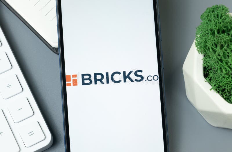 New York, USA - 30 August 2024: Bricks Logo on Phone Screen, Company ...