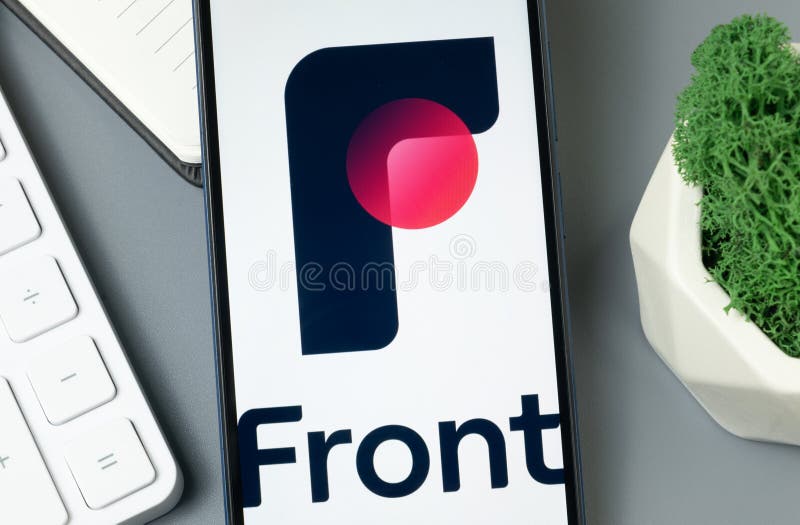 New York, USA - 30 August 2024: Front Logo on Phone Screen, Company ...