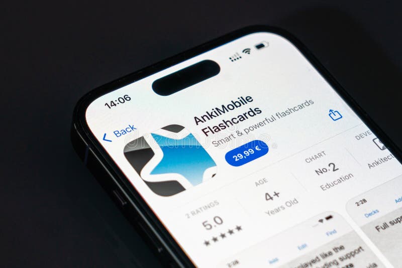 New York, USA - December 20, 2024: AnkiMobile App Displayed on ...