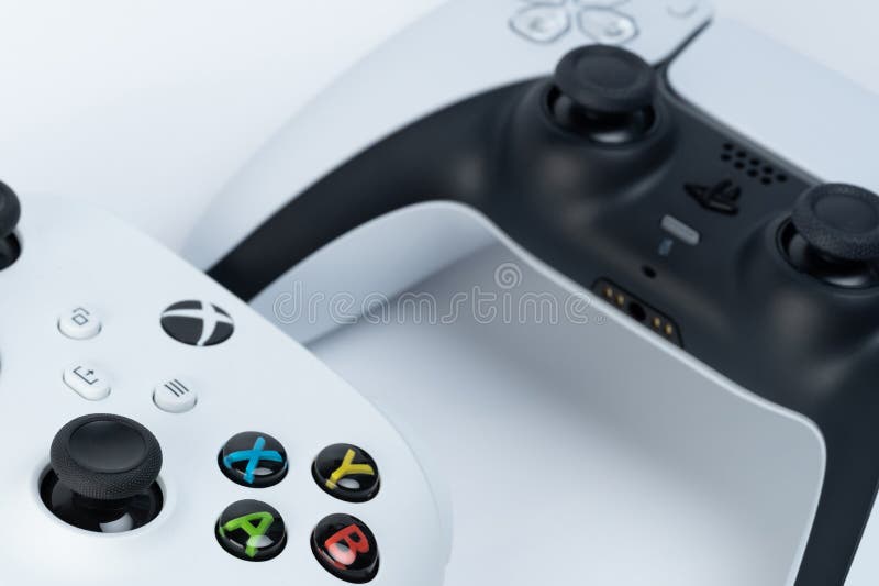 Buttons on Xbox Game Controller Editorial Photo - Image of sony ...