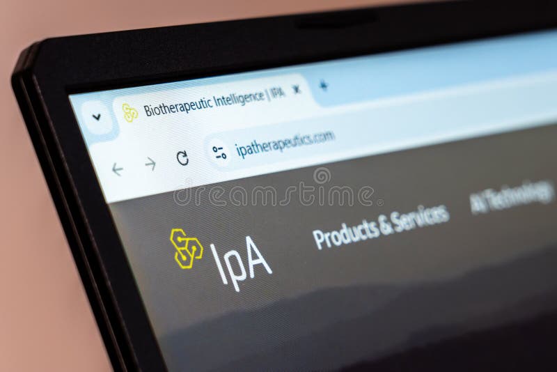 New York, USA - January 19, 2025: IPA Website Showcasing AI-driven ...