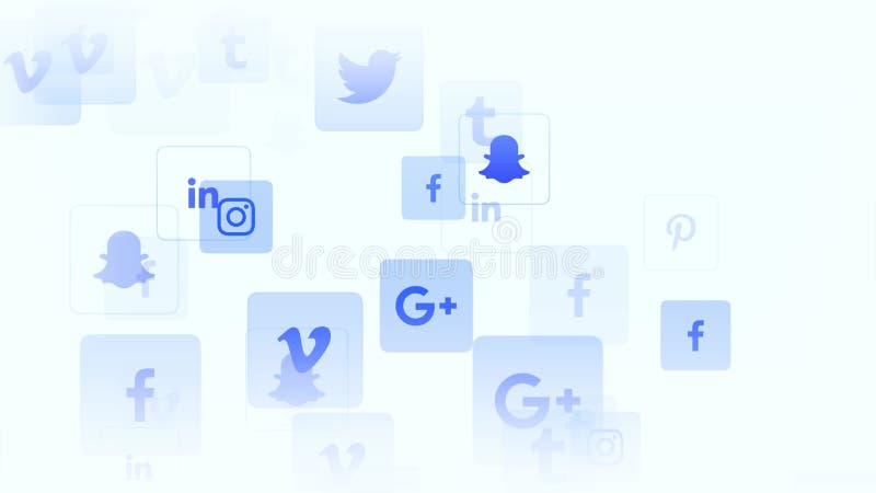 Floating Grid of Social Media Icons Stock Video - Video of pattern ... Floating Grid of Social Media Icons Stock Video - Video of pattern ...