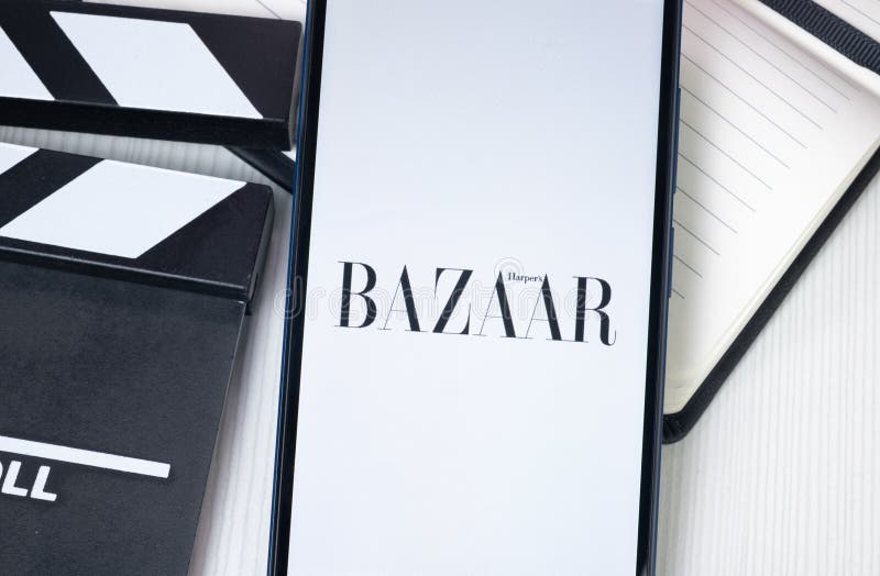 New York, USA - 30 June 2024: Bazaar Logo or Icon on Phone Screen ...