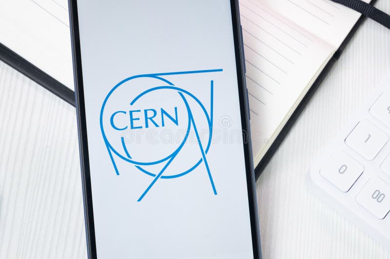 New York, USA - 30 June 2024: CERN Logo or Icon on Phone Screen ...