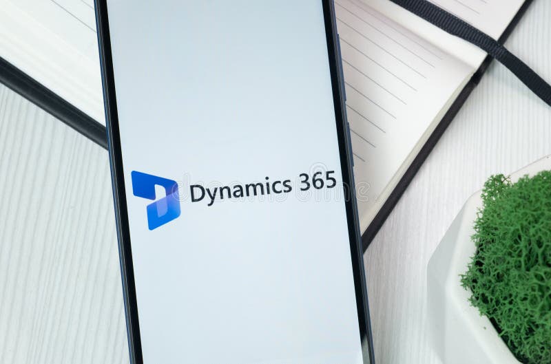 New York, USA - 30 June 2024: Dynamics 365 Logo or Icon on Phone Screen ...