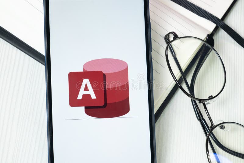 New York, USA - 30 June 2024: Microsoft Access Logo or Icon on Phone ...