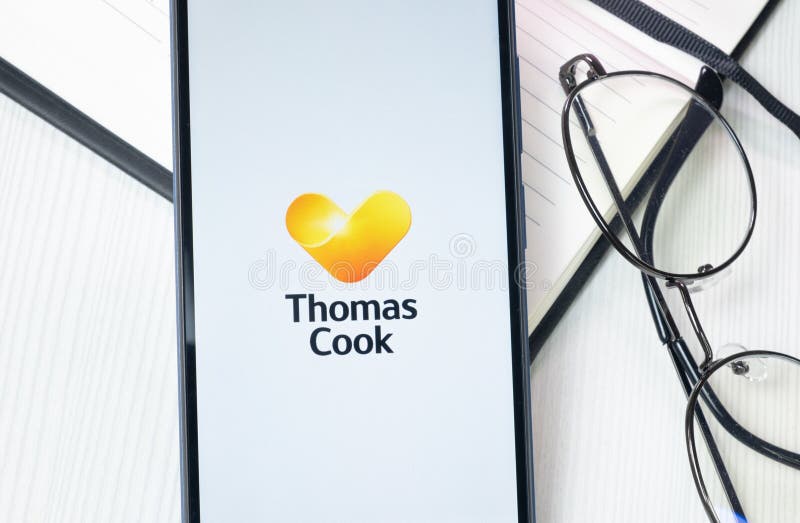 New York, USA - 30 June 2024: Thomas Cook Logo or Icon on Phone Screen ...