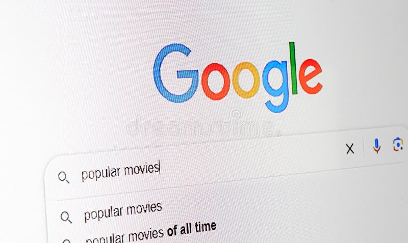 Search by in the Google Search Bar. Editorial Editorial Stock Image ...