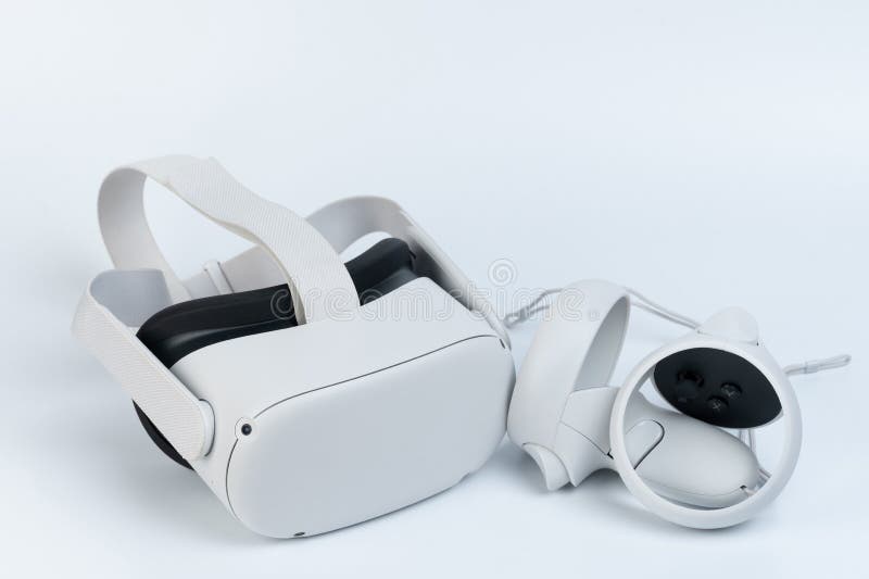Meta Oculus Goggle Controller Set Editorial Image - Image of electronic ...