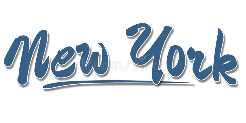 New York Word Trippy Psychedelic Graffiti Style Letters.Vector Hand ...