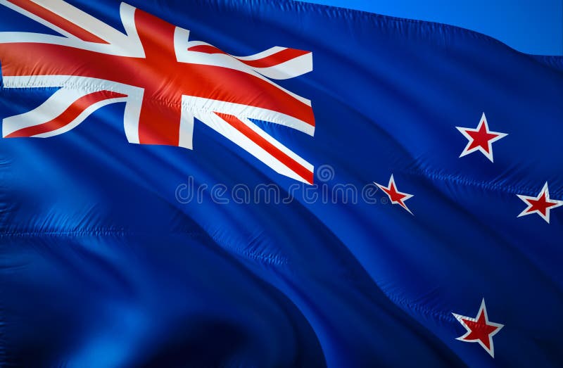 New Zealand Flag. 3D Waving Flag Design. the National Symbol of New ... New Zealand Flag. 3D Waving Flag Design. the National Symbol of New ...