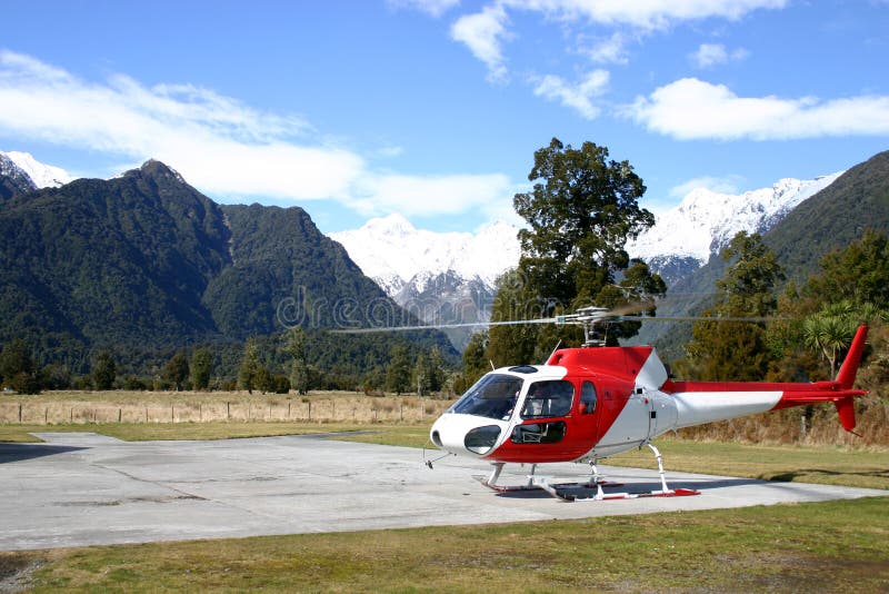 New Zealand Helicopter stock image. Image of zealand, landing - 3121473