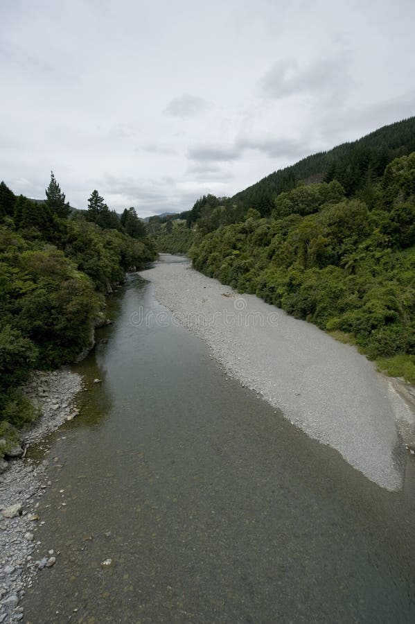 Manawatu River - New Zealand Stock Photo - Image of landscape ...