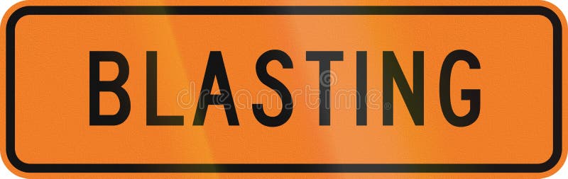 Blasting Sign Stock Illustrations – 837 Blasting Sign Stock ...