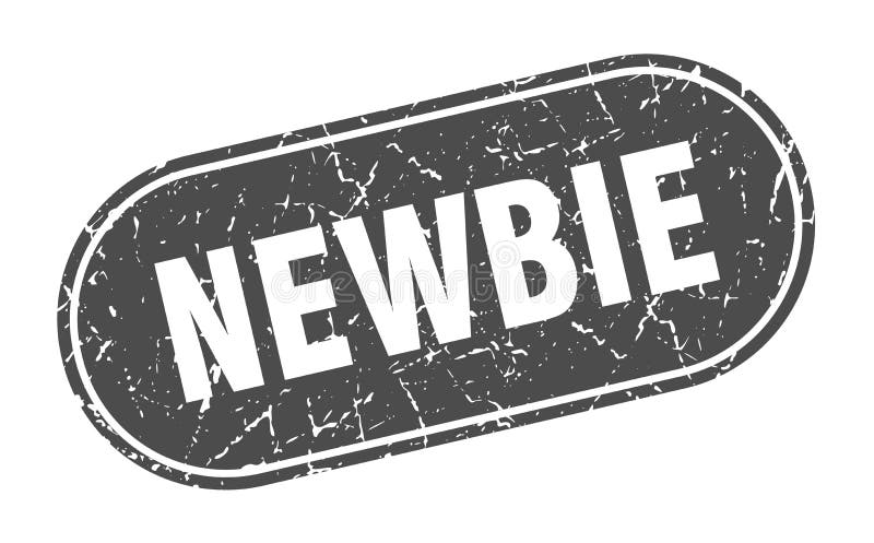 Newbie Sign. Newbie Vintage Retro Label Stock Vector - Illustration of ...