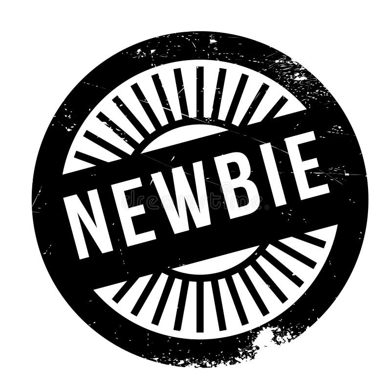 Newbie Rubber Stamp Stock Vector Illustration Of Rookie 87259781