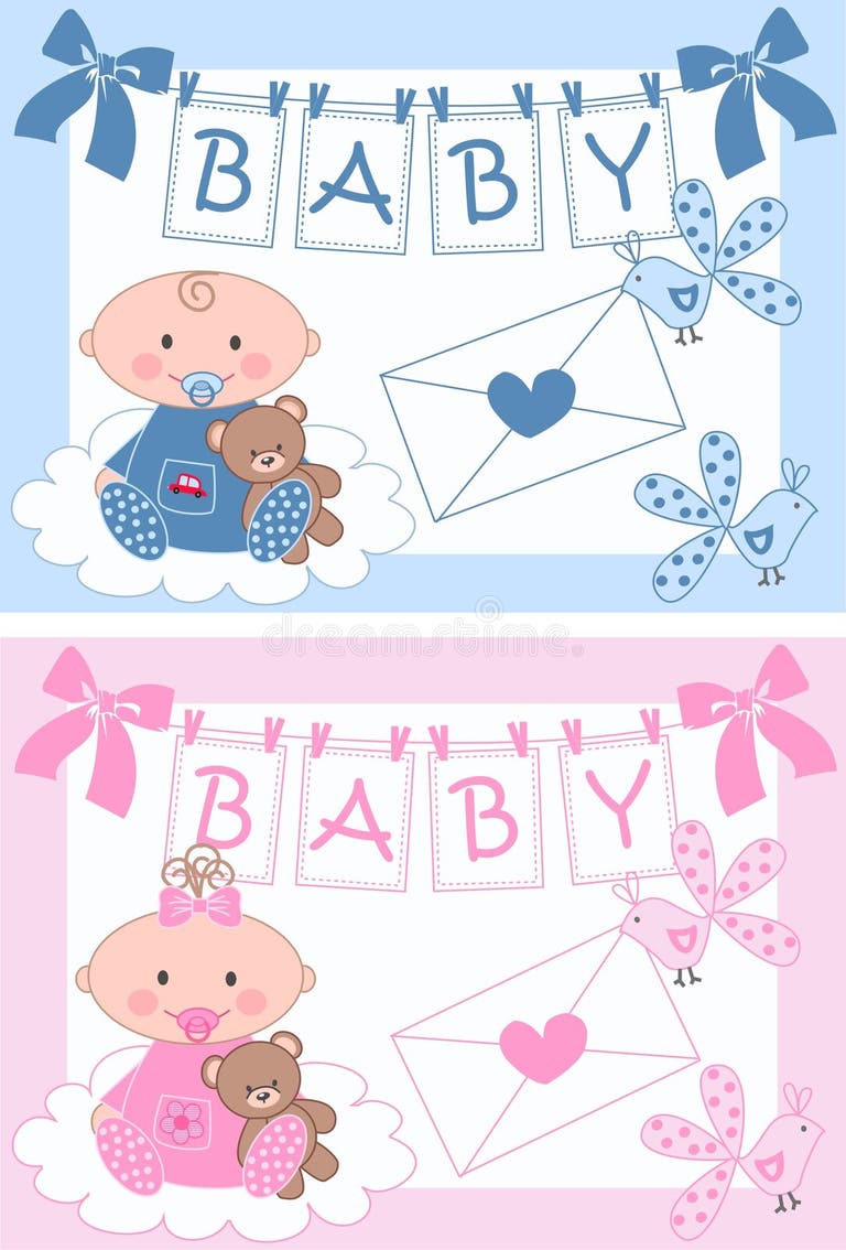 Girl Baby Borders Stock Illustrations – 383 Girl Baby Borders Stock ...