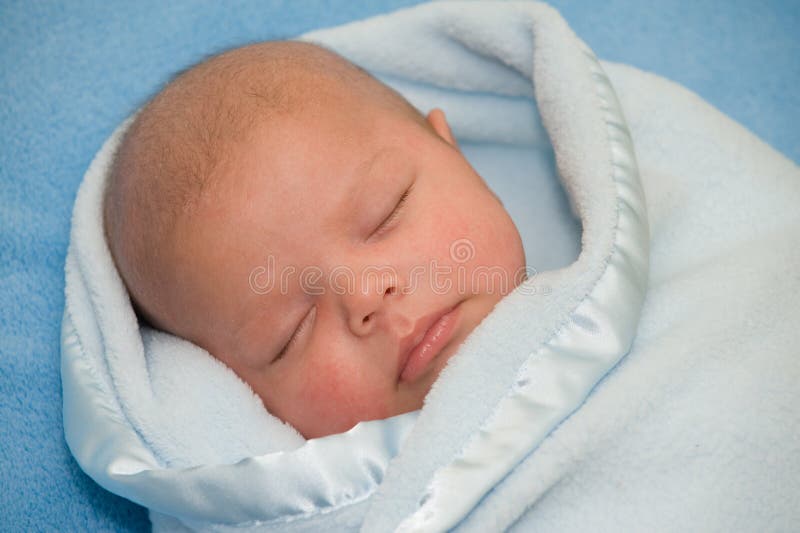 Newborn baby boy stock image. Image of beautiful, peaceful - 10453451