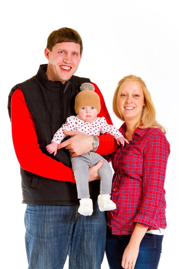 Newborn Baby and Family stock photo. Image of portrait - 28698268