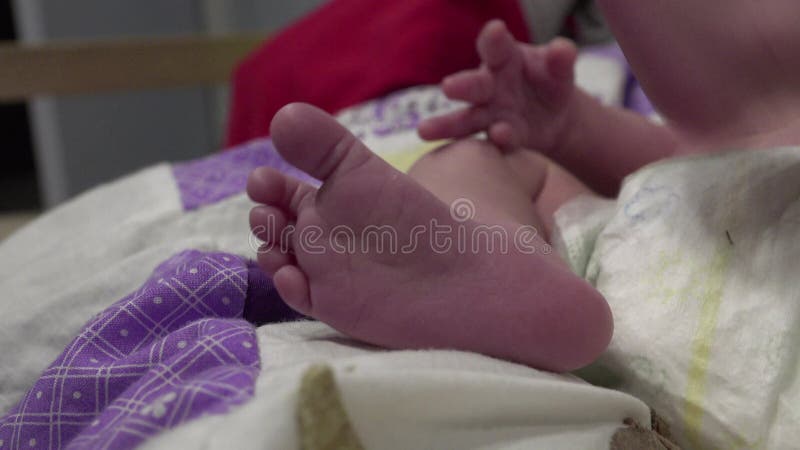 Newborn Baby Plotting stock footage. Video of indoor - 48658930