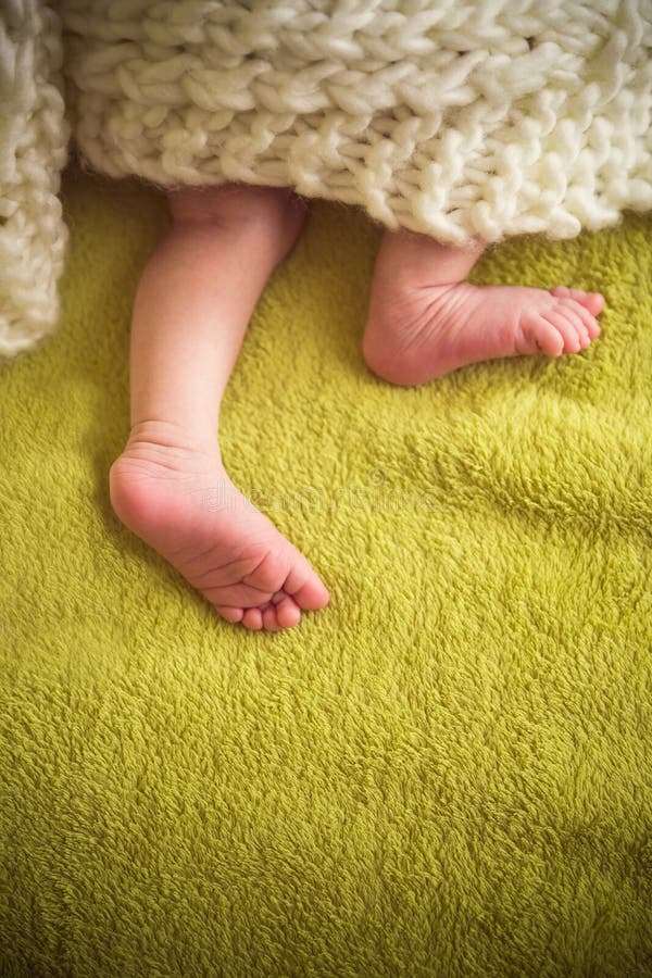 Newborn baby stock photo. Image of sleeping, girl, healthy - 46041344