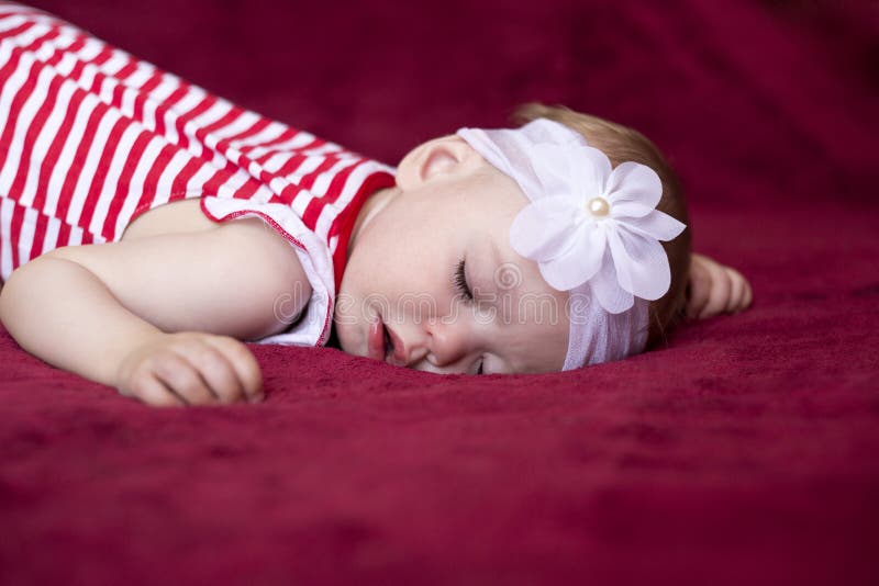 Newborn baby sleeping stock photo. Image of detail, face - 59712246