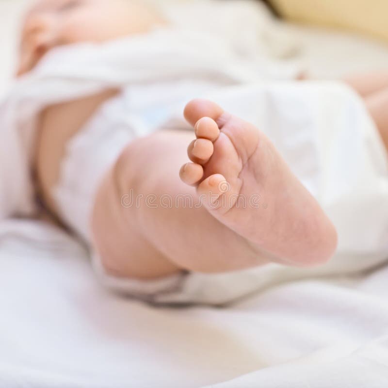 Newborn feet stock photo. Image of feet, lovely, bare - 20624686