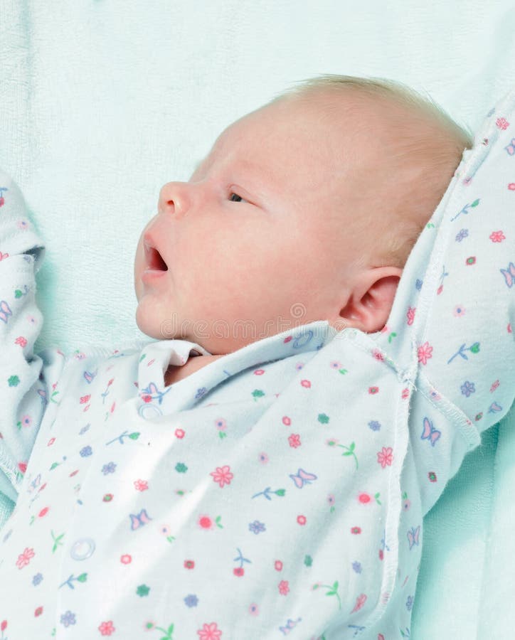 Newborn infant stock image. Image of healthy, eyes, blue - 22200587