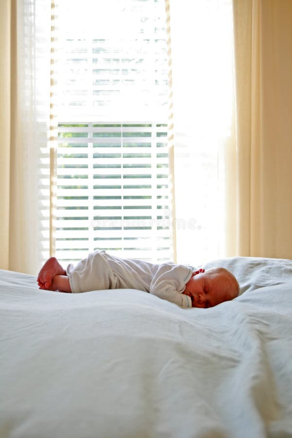 Newborn Nap Time stock image. Image of crossed, angel - 10840535