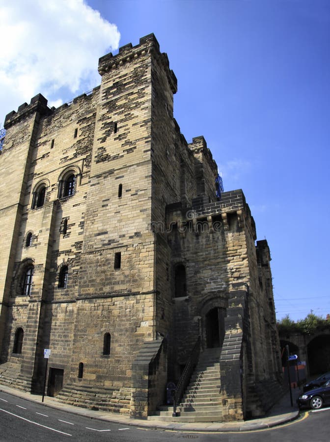 Newcastle Keep stock photo. Image of battle, landmark - 2062656