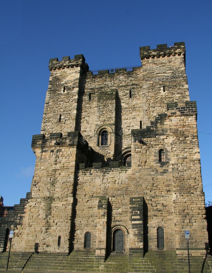 Newcastle Keep stock photo. Image of battle, landmark - 2062656