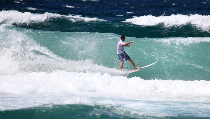Newcastle Professional Surfer Editorial Stock Photo - Image of pacific ...