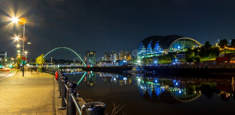 Newcastle stock photo. Image of city, millennium, famous - 258683500