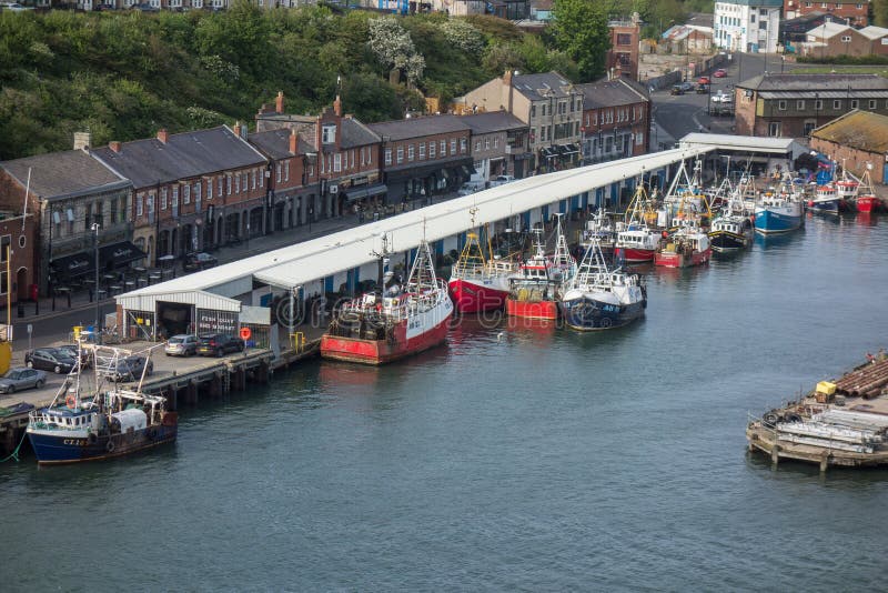 Newcastle and Tynemouth at the British Coast Editorial Image - Image of ...