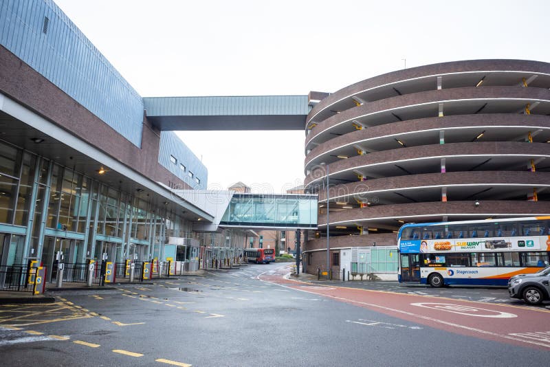 Eldon Square Bus Concourse during Lockdown Editorial Photography ...