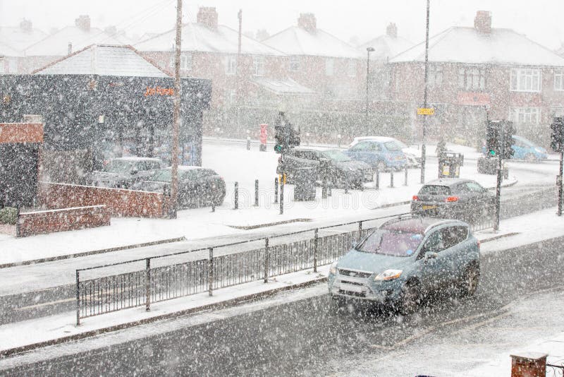 Newcastle upon Tyne - High Heaton - 17.01.2019: Newcastle Snow Storm ...
