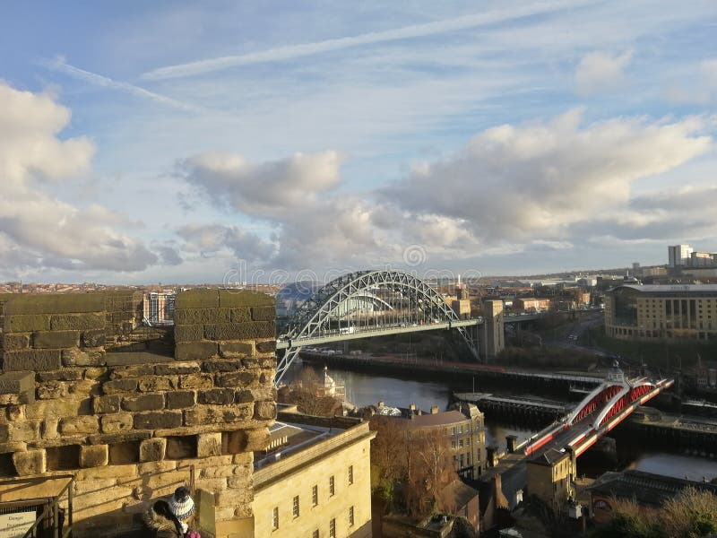 Newcastle view stock photo. Image of castle, view, views - 119746604