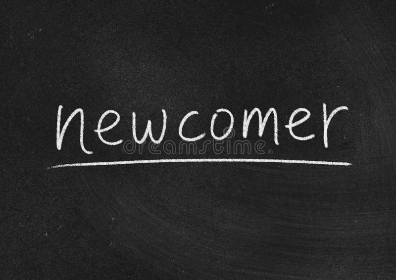 Newcomer stock image. Image of background, concept, education - 165087355