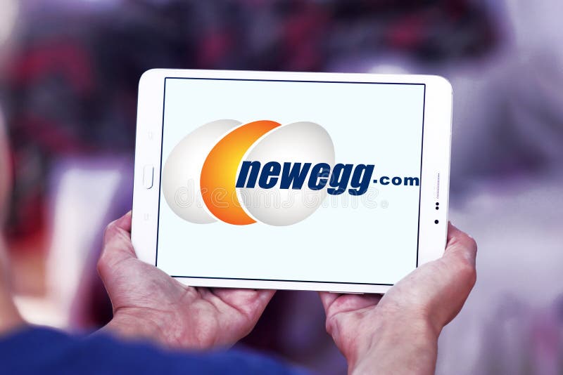 Newegg logo zdjęcie editorial. Obraz złożonej z telefon - 102477476