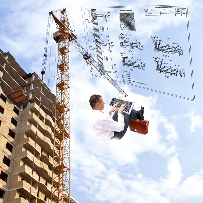 The Newest Building Technologies Stock Photo - Image of expertise ...