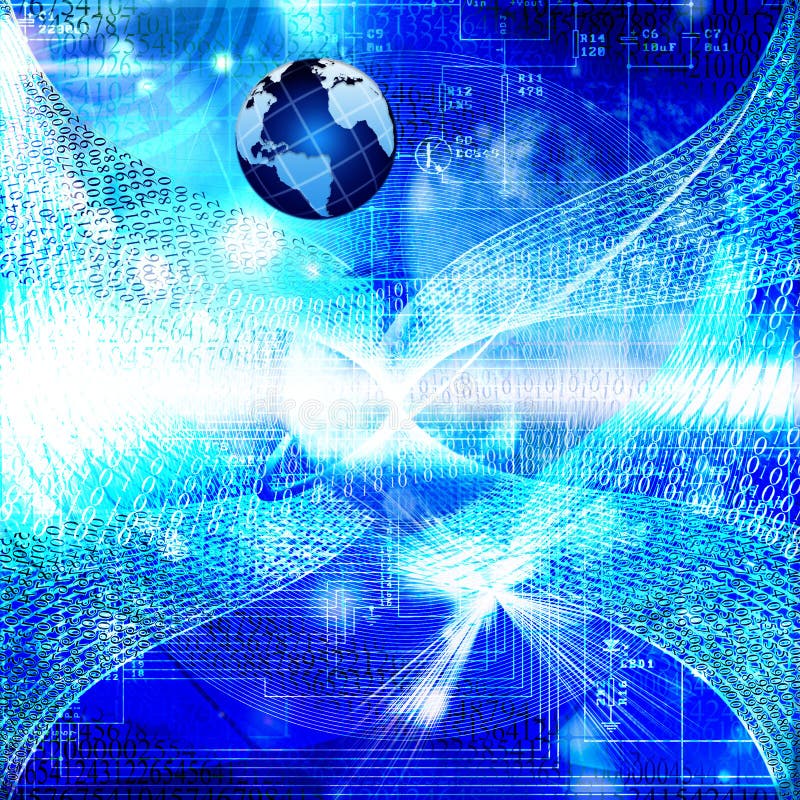 The Newest Internet Technologies Stock Photo - Image of globe ...