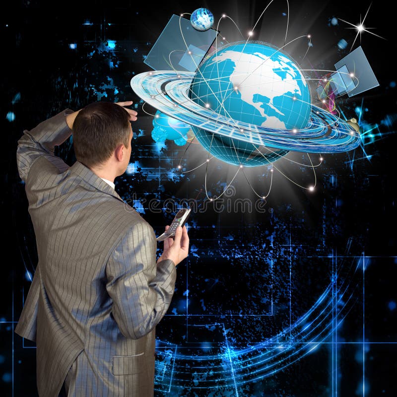 The Newest Internet Technologies Stock Photo - Image of globe ...