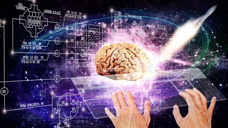 The newest space research stock photo. Image of connect - 105630456