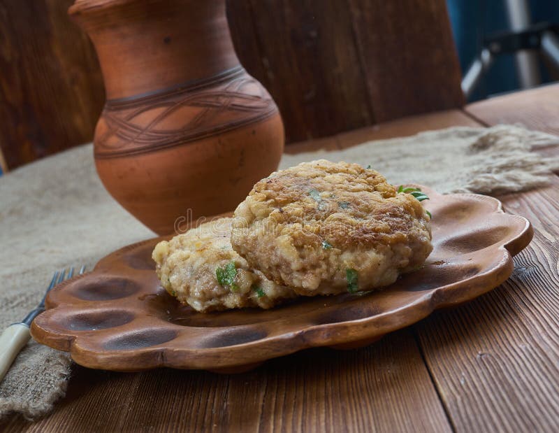 Newfoundland fish cakes stock photo. Image of snack - 111002220