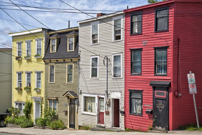 Georgetown Colors stock image. Image of houses, sidewalk - 2056521