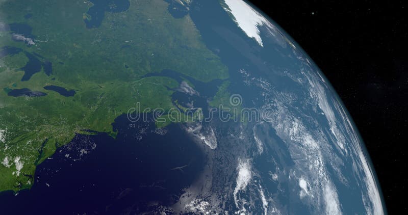 Newfoundland Island and Labrador Region in Earth Planet. Canada Stock ...