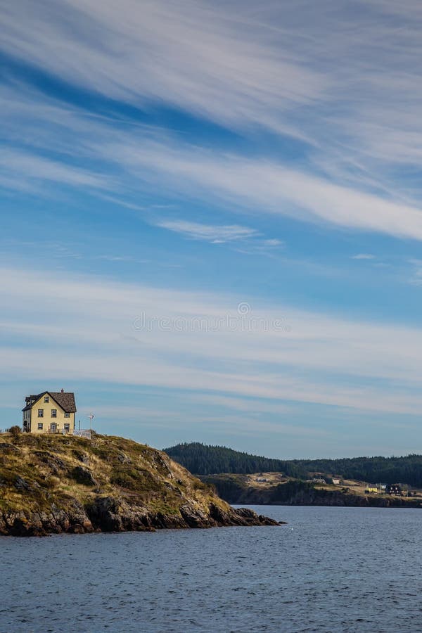 Newfoundland Shoreline stock image. Image of rock, cliff - 45472175