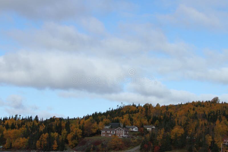 NewFoundLound Along Transcanada Stock Photo - Image of river, mountains ...